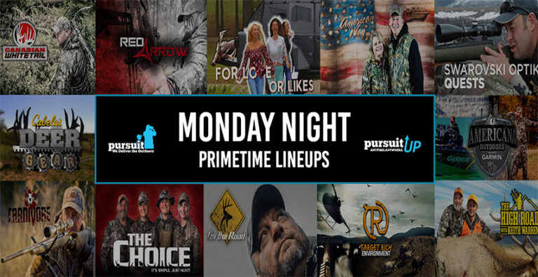 Pursuit Highlights Q3 Monday Night Primetime Lineups – Pursuit Channel